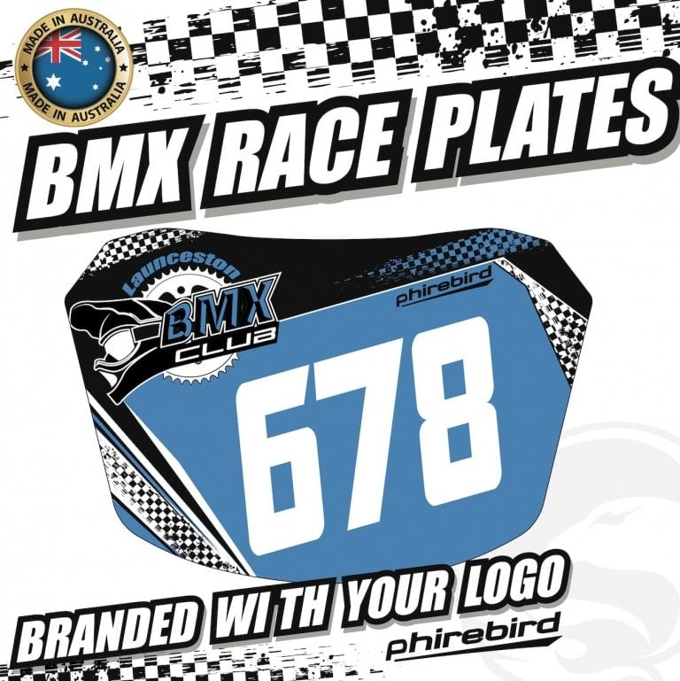 CUSTOM BMX RACE PLATES | PHIREBIRD