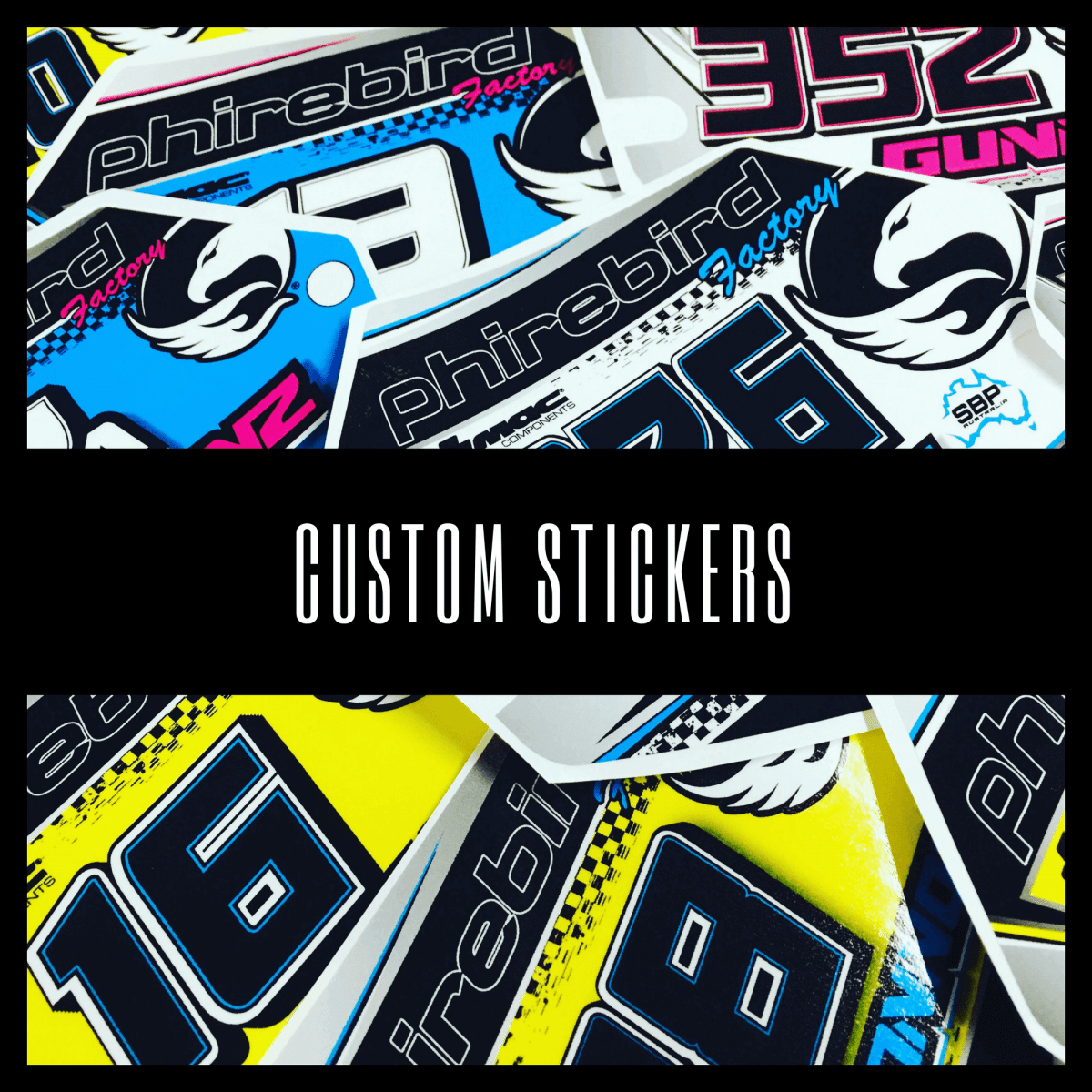 CUSTOM BMX STICKERS